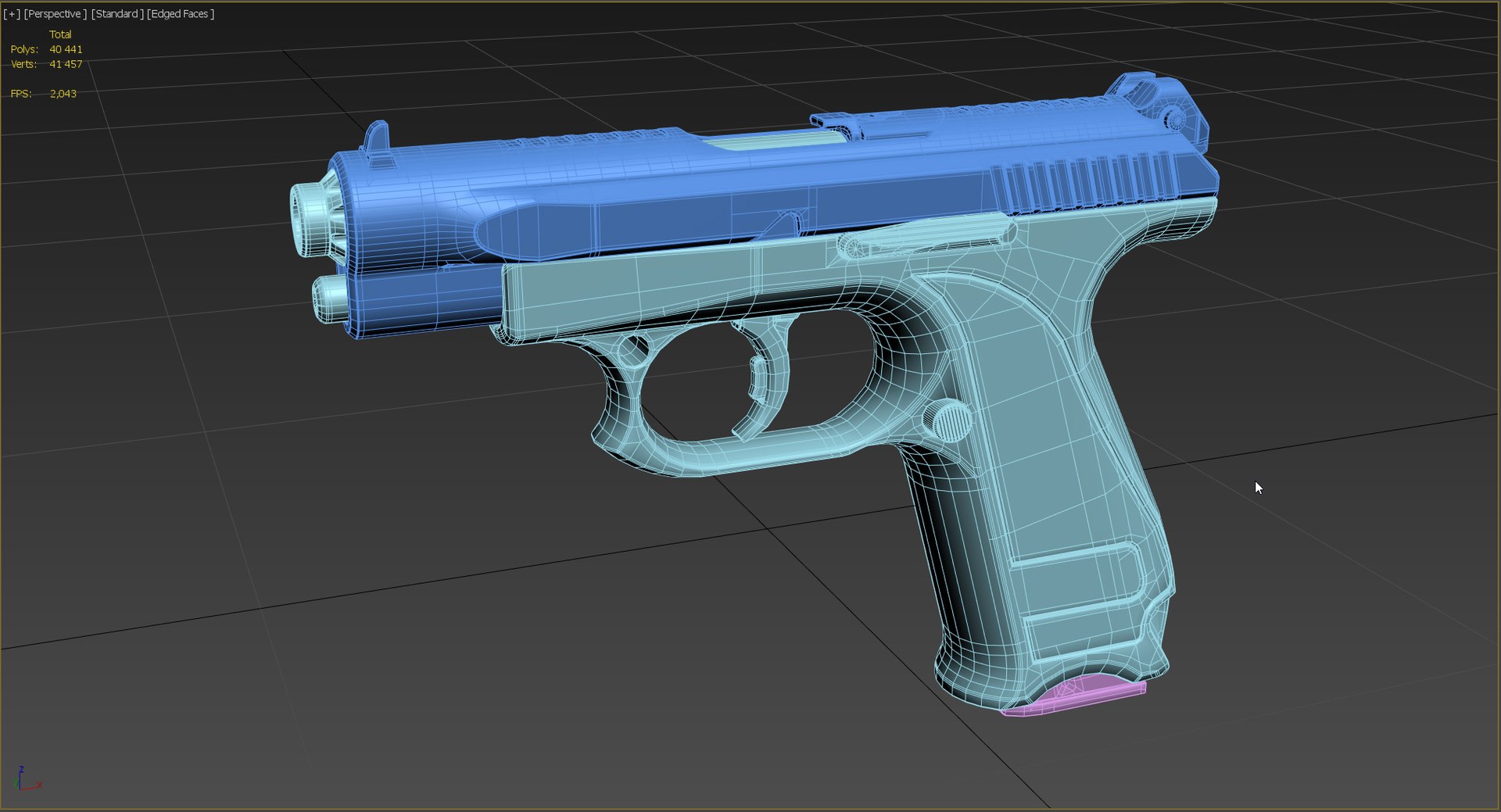 GSh-18 3D Model - TurboSquid 1935804