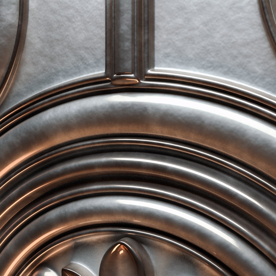 3D Old Tin Tiles - TurboSquid 1286329