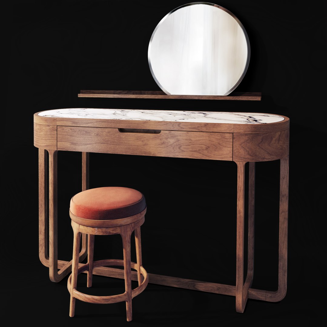 Console Table Vanity Anais By Heals 3D Model - TurboSquid 1918814