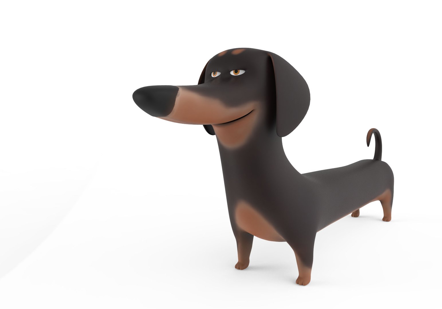 Cute Dog Model - TurboSquid 1365116