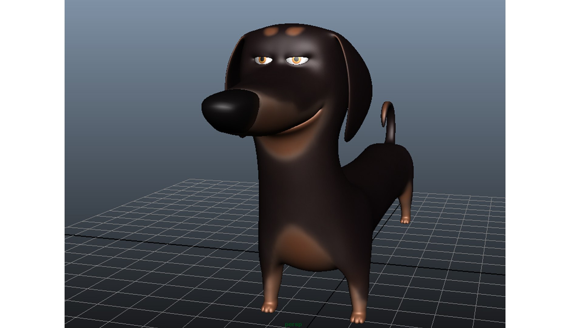 Cute Dog Model - TurboSquid 1365116