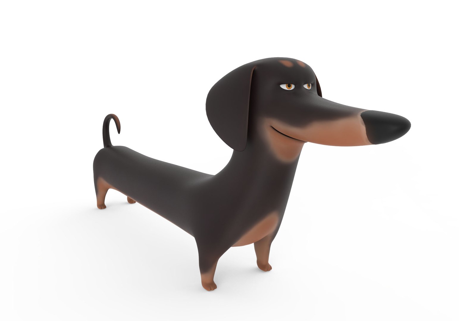 Cute Dog Model - TurboSquid 1365116