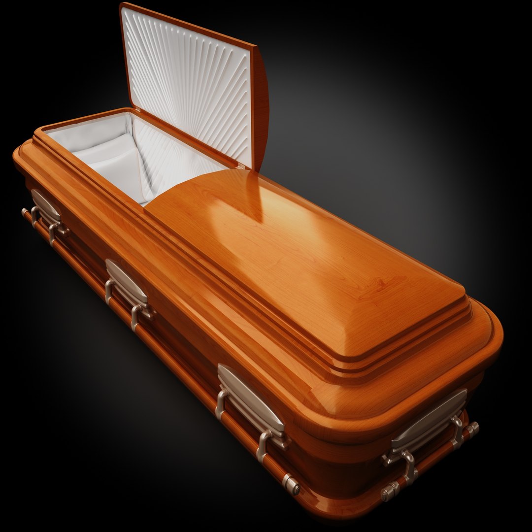 Coffin Wood 3d Model