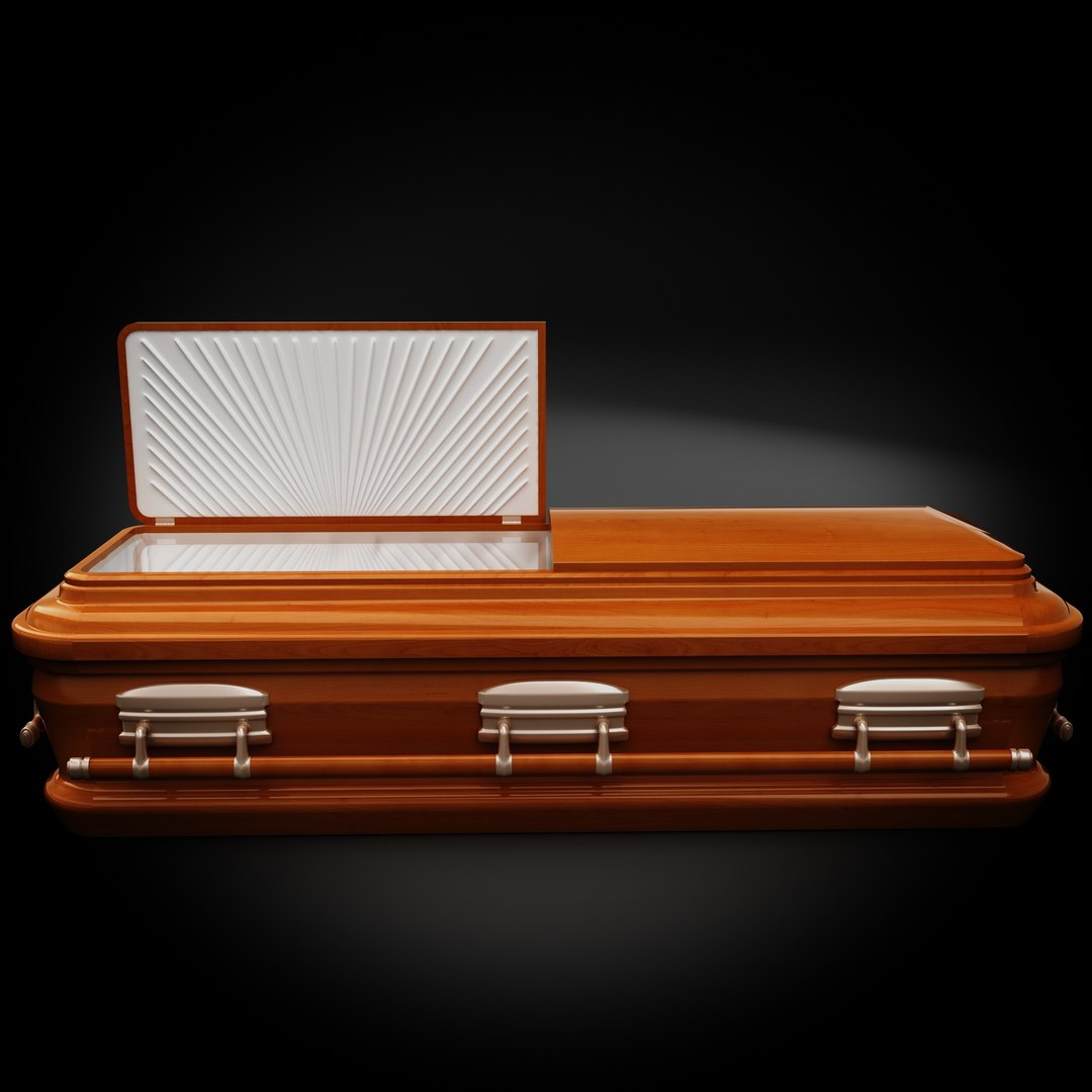 Coffin Wood 3d Model