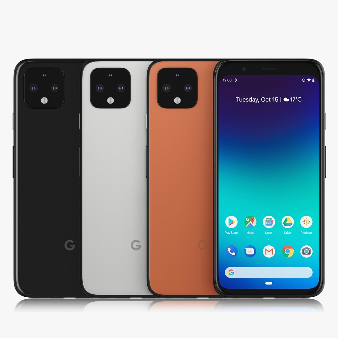 Google pixel 4 3D - TurboSquid 1452666