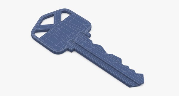 3d house key 02
