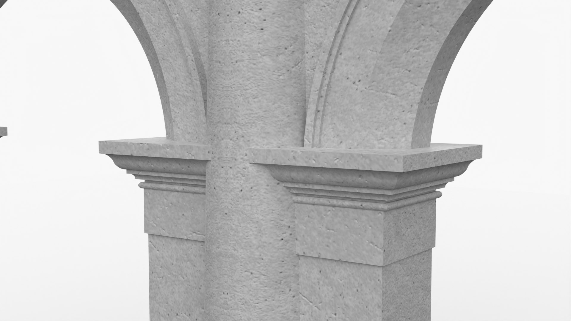 Triple Arch 013 3D Model - TurboSquid 2095645