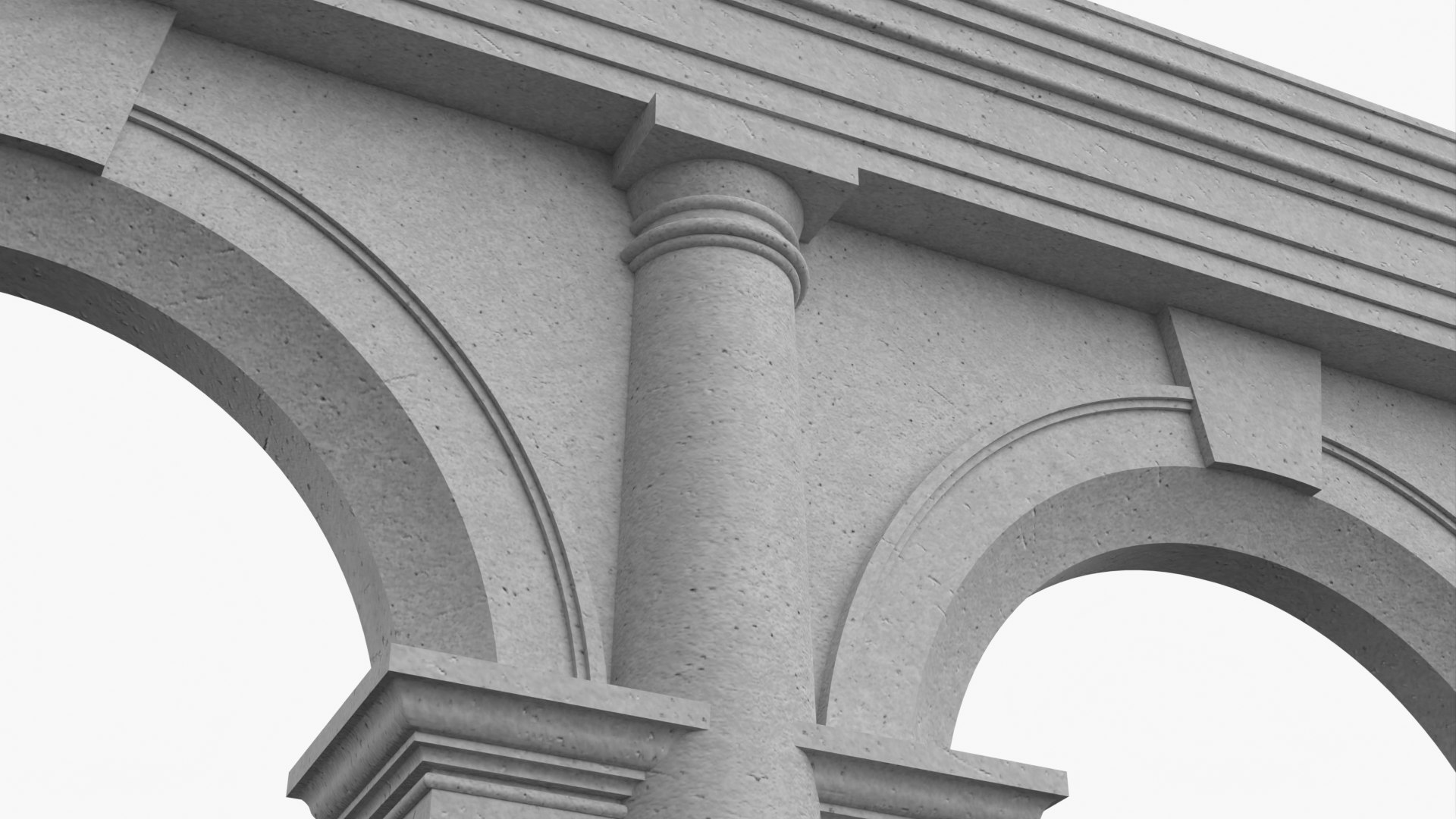 Triple Arch 013 3D Model - TurboSquid 2095645