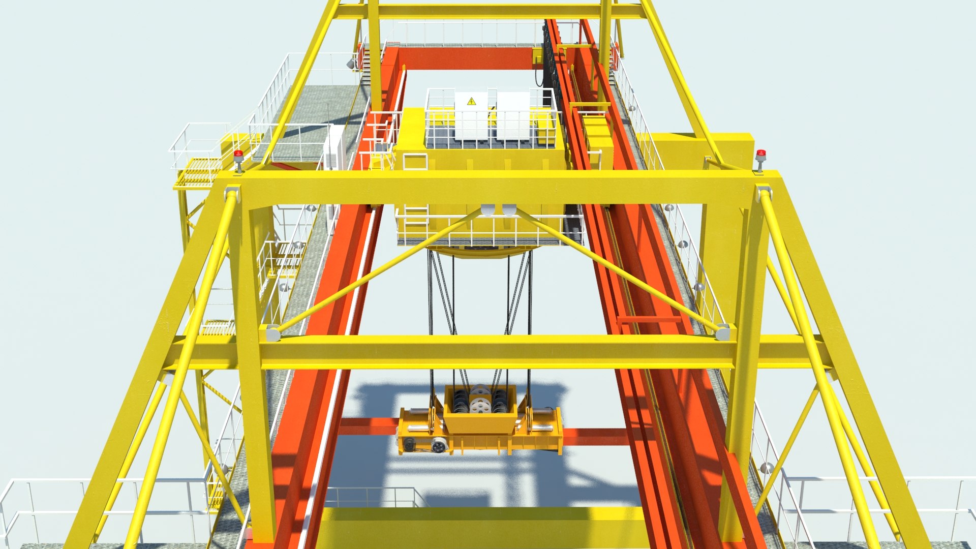 3D Model Gantry Crane | 1147214 | TurboSquid