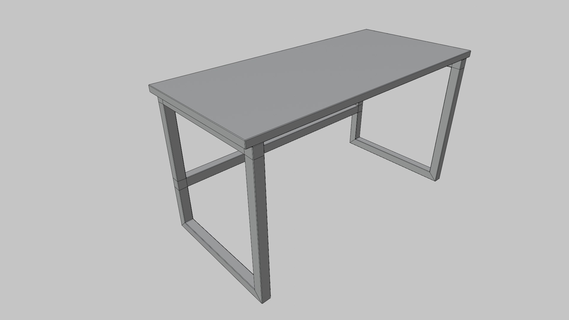 Table Pbr Metalic 3D Model - TurboSquid 1646843