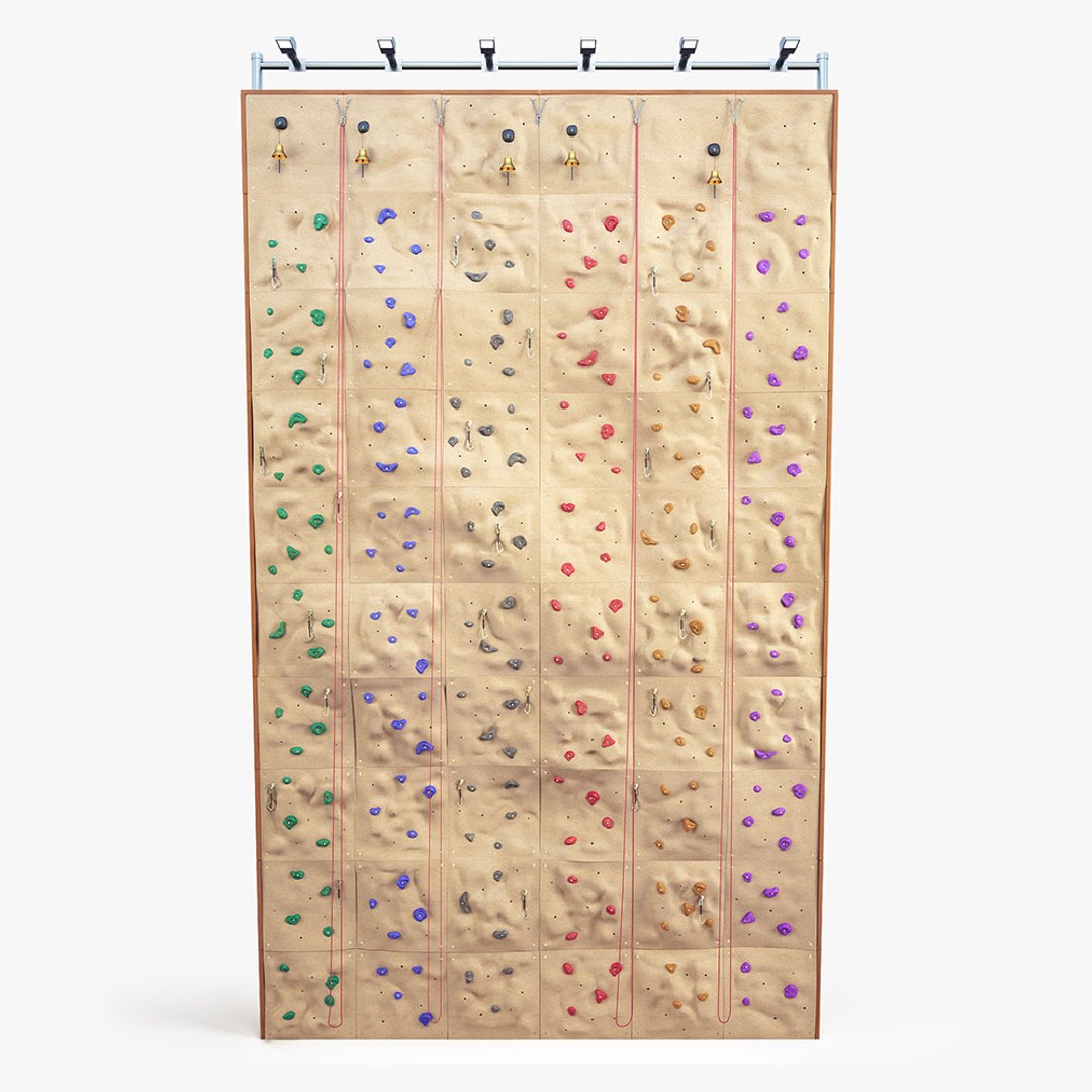 Climbing Wall 3d Model