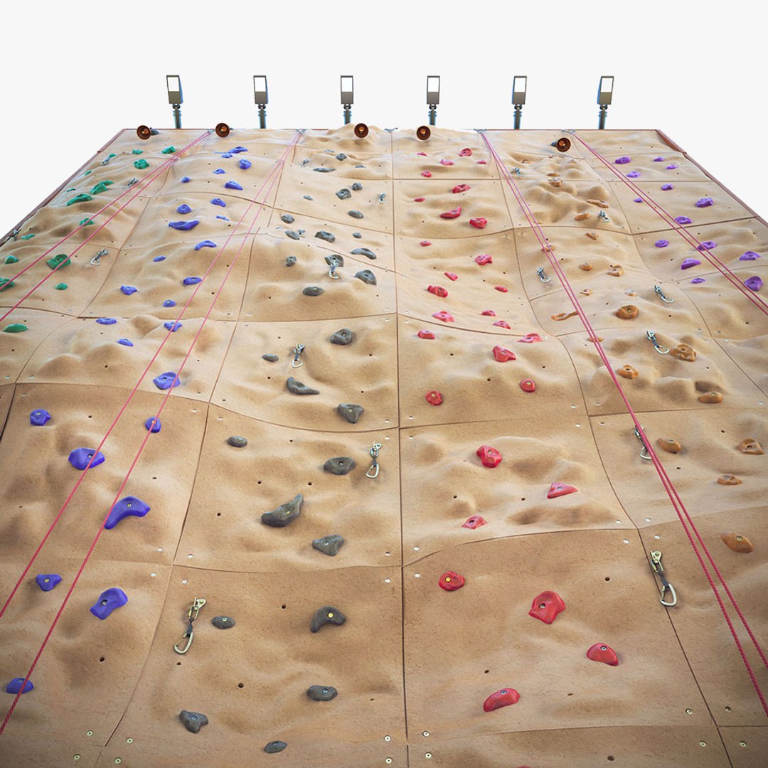 Climbing Wall 3d Model