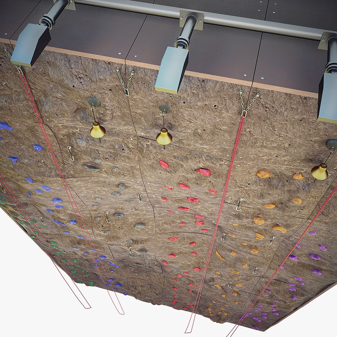 Climbing Wall 3d Model