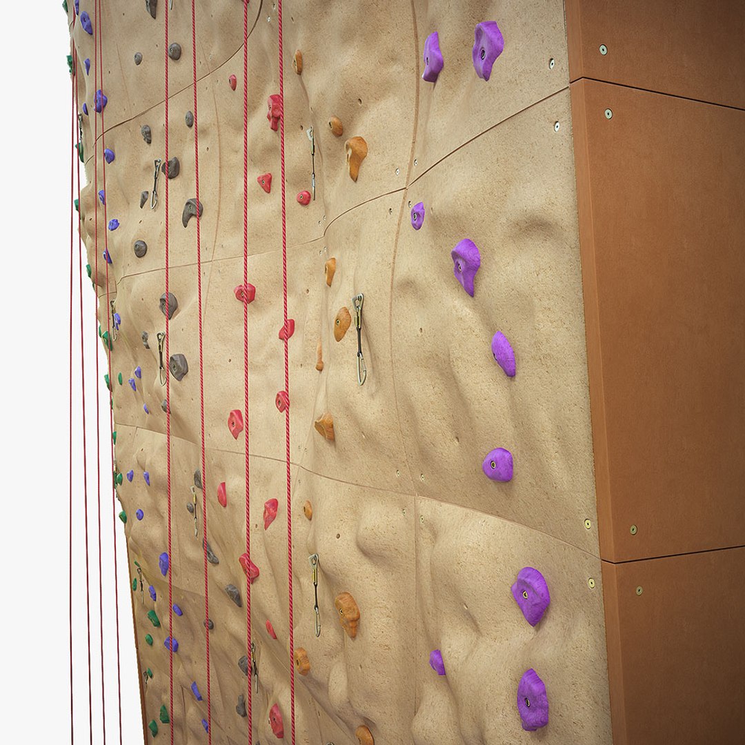 Climbing Wall 3d Model