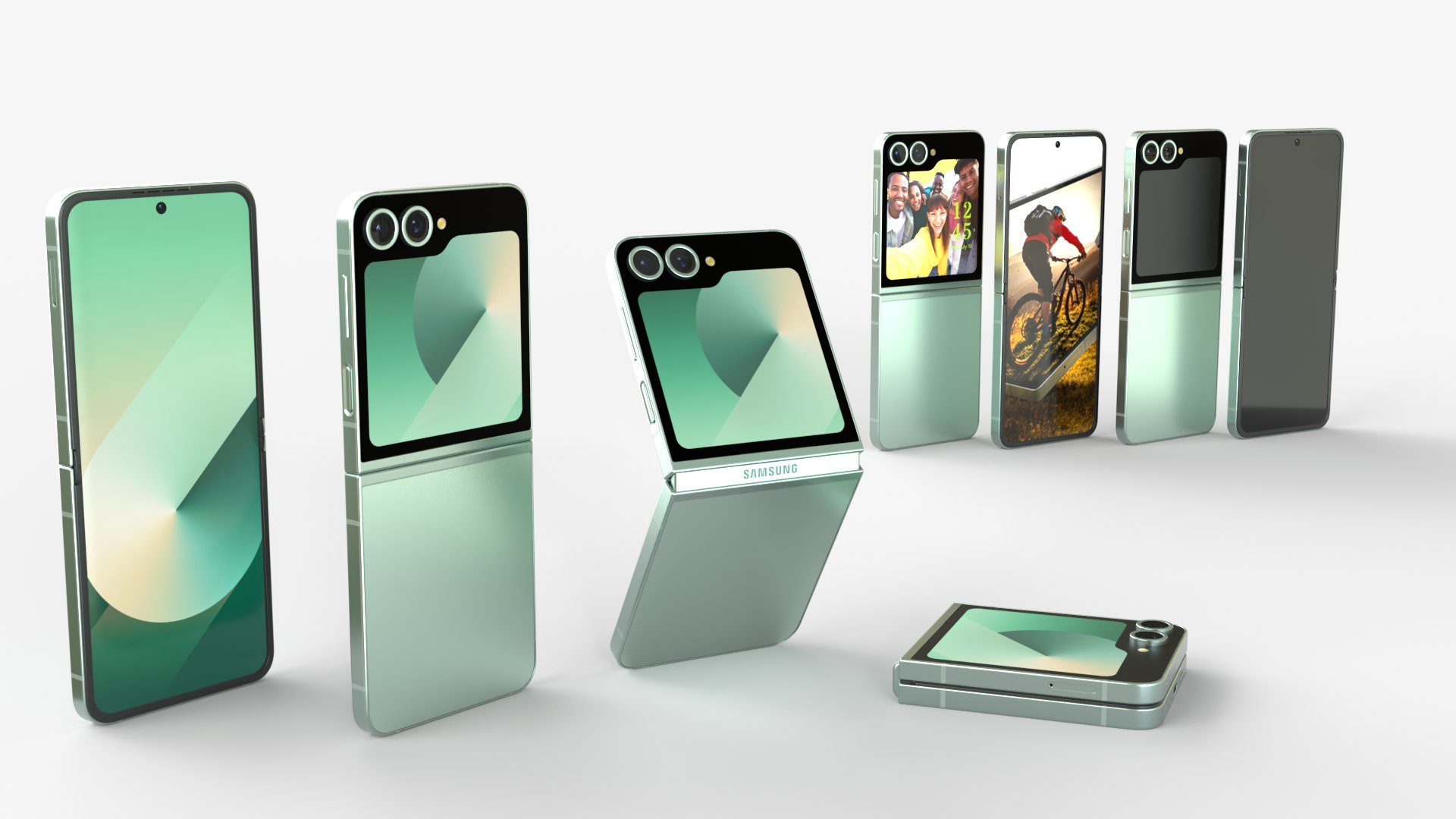 3D Samsung Galaxy Z Flip 6 Mint - TurboSquid 2253986