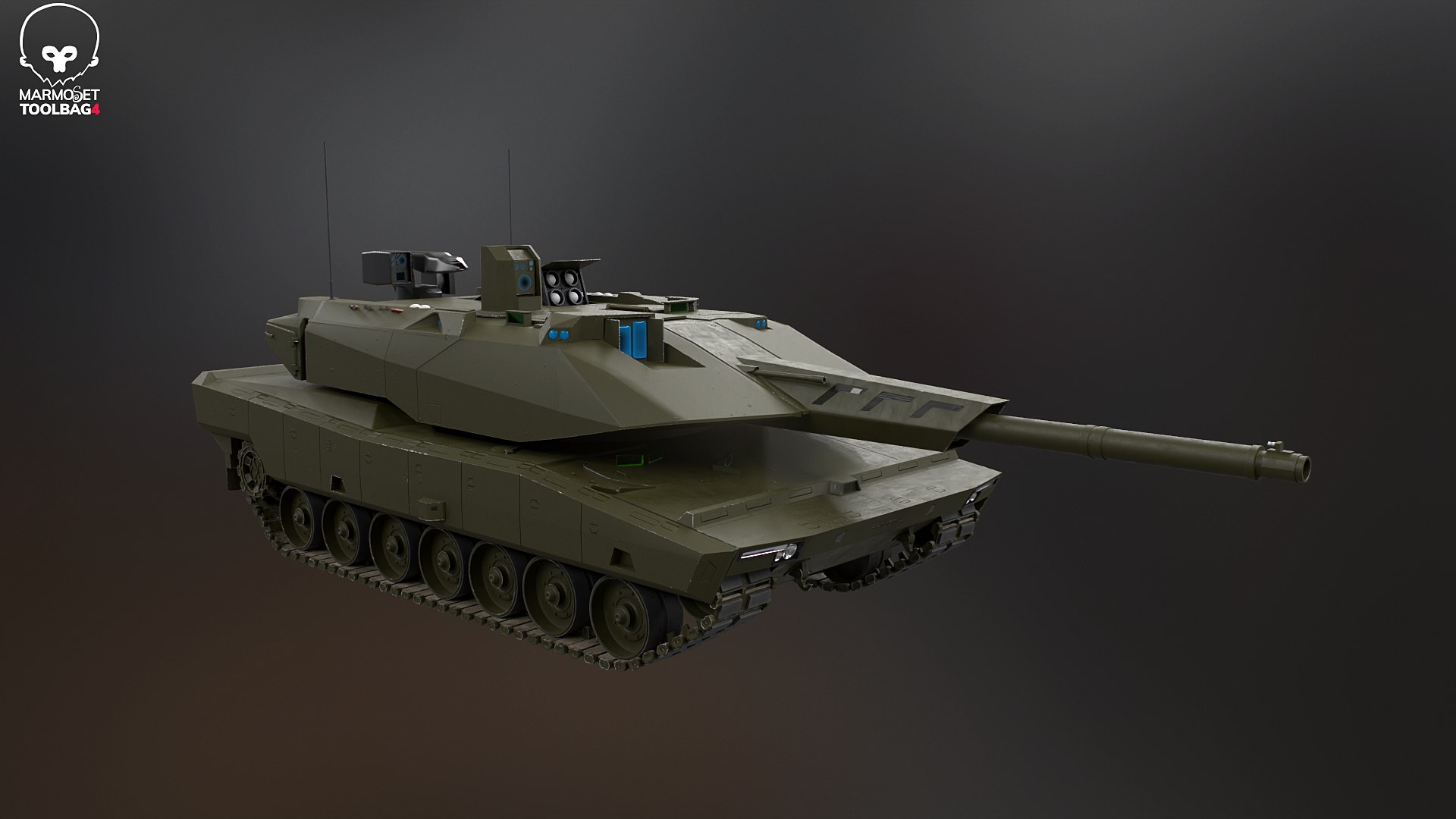 Puma IFV and KF-51 Panther Tank Collection model - TurboSquid 2134784