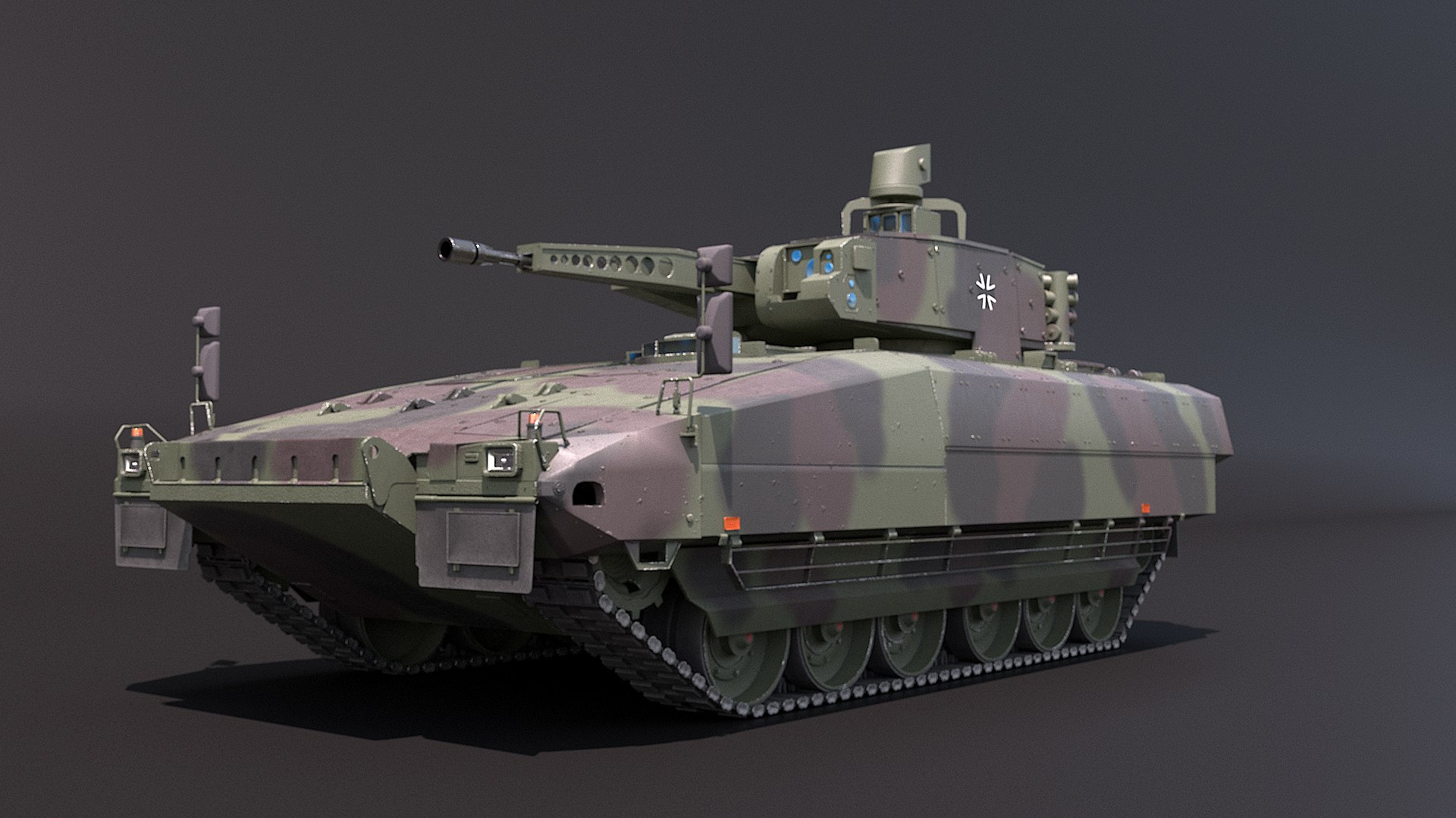 Puma IFV And KF-51 Panther Tank Collection Model - TurboSquid 2134784