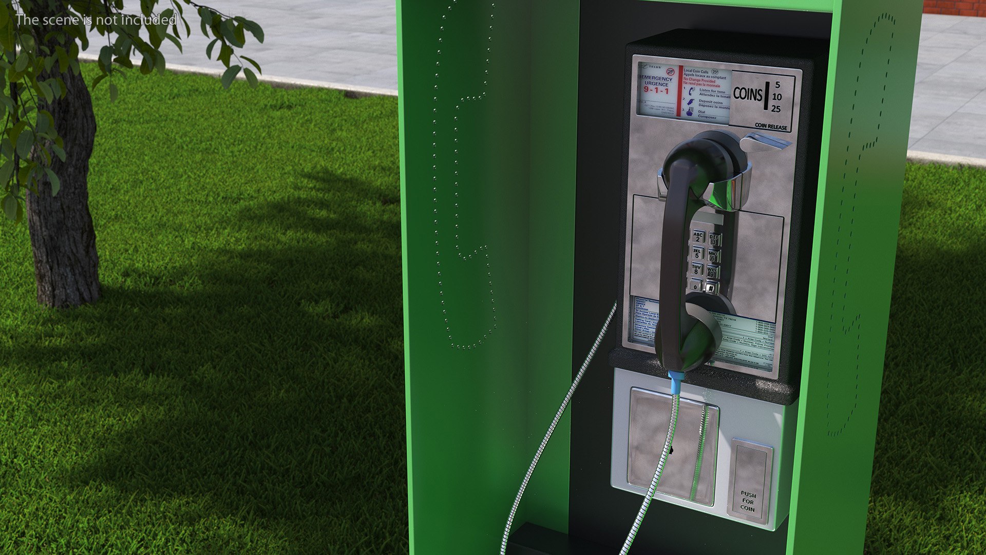 3D Public Payphone - TurboSquid 2221994