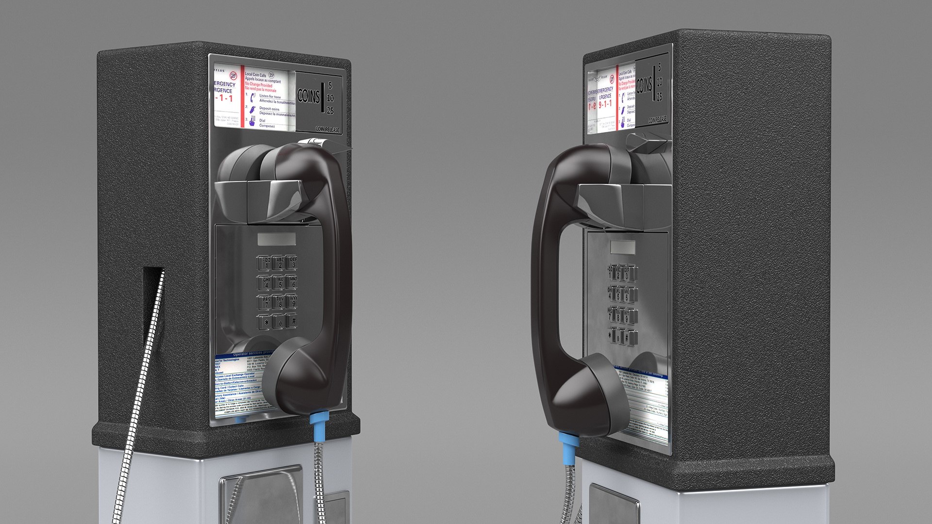 3D Public Payphone - TurboSquid 2221994