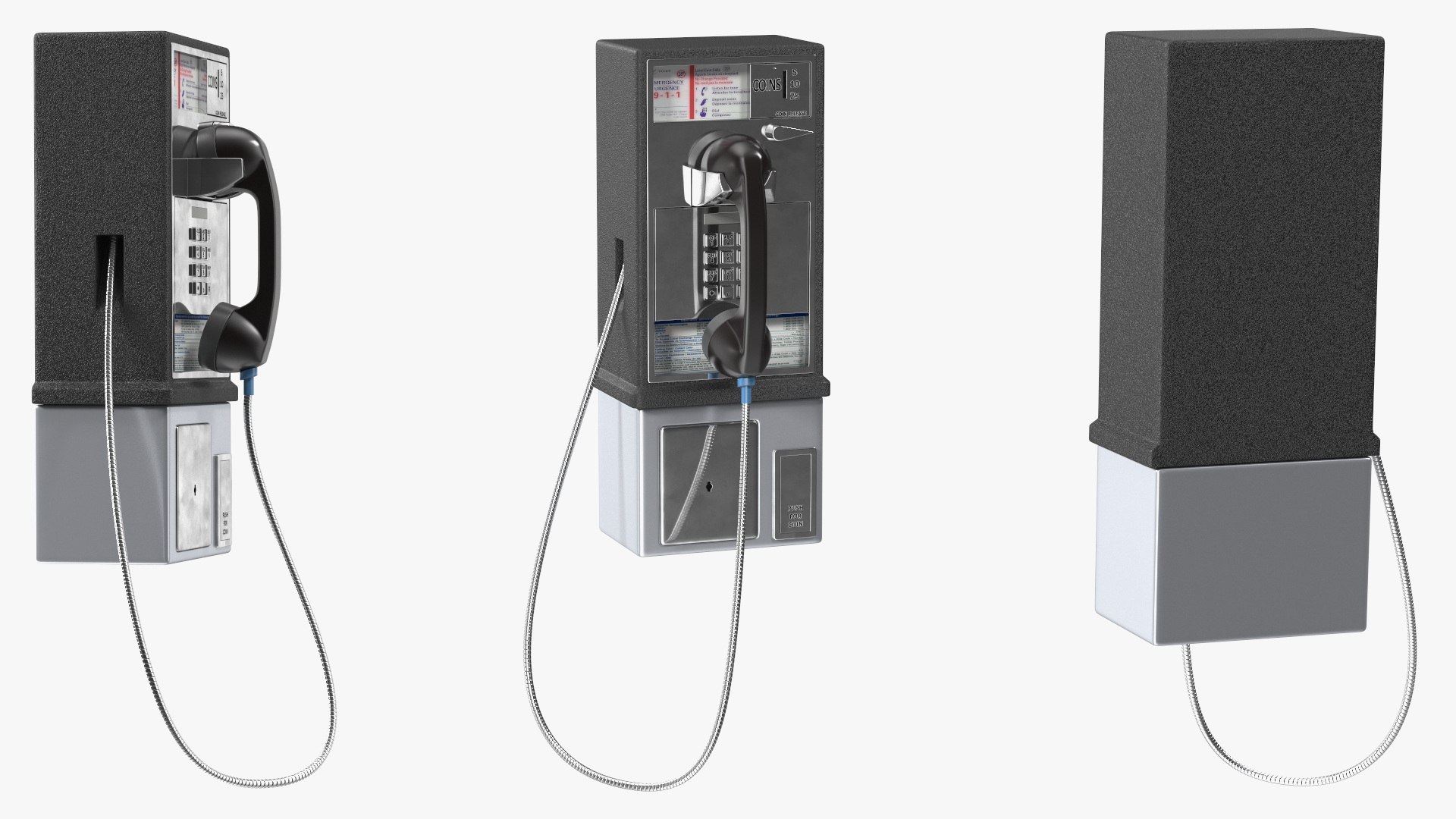 3D Public Payphone - TurboSquid 2221994