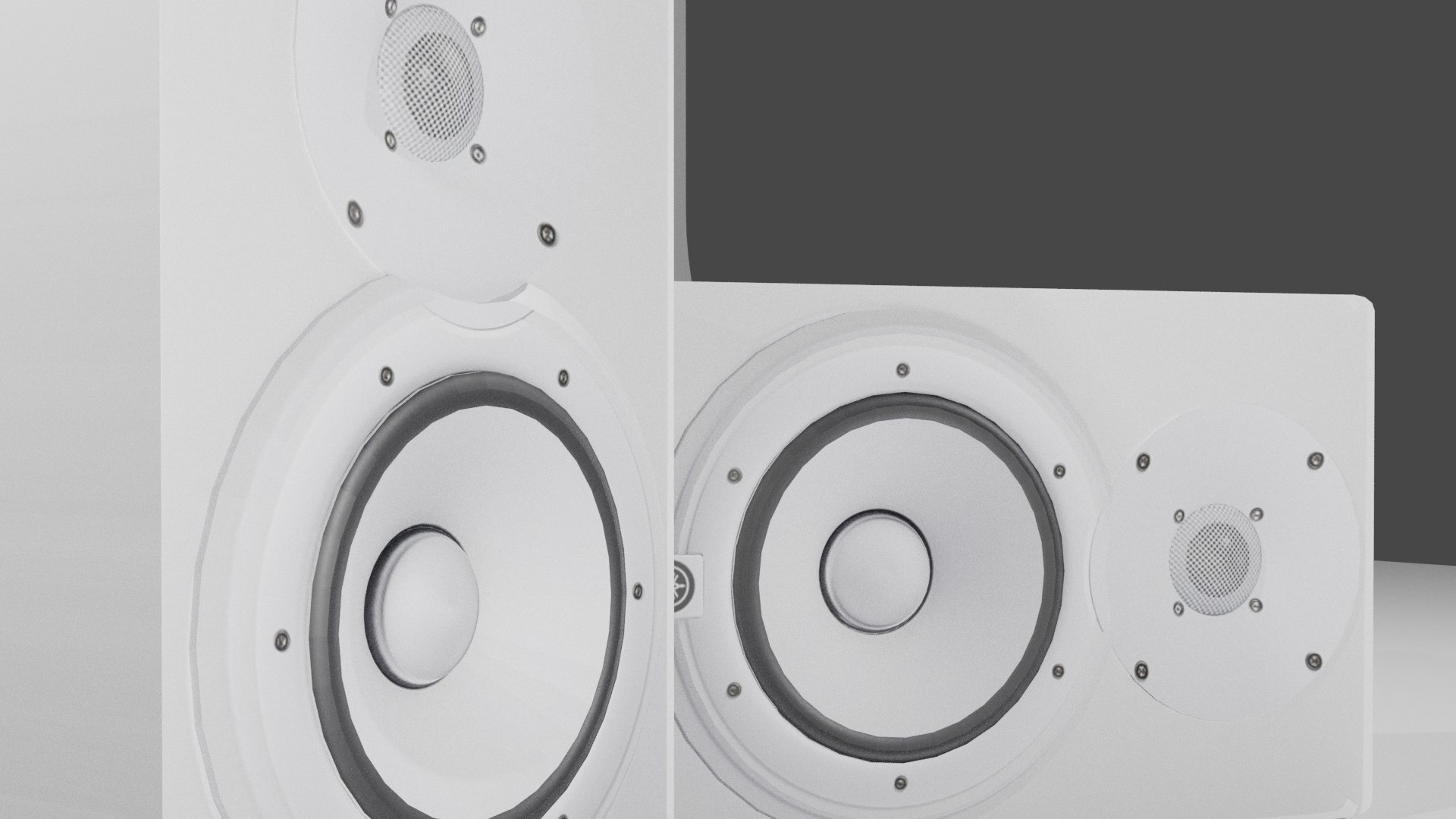 Free 3D Speaker Studio Monitor - TurboSquid 1492679