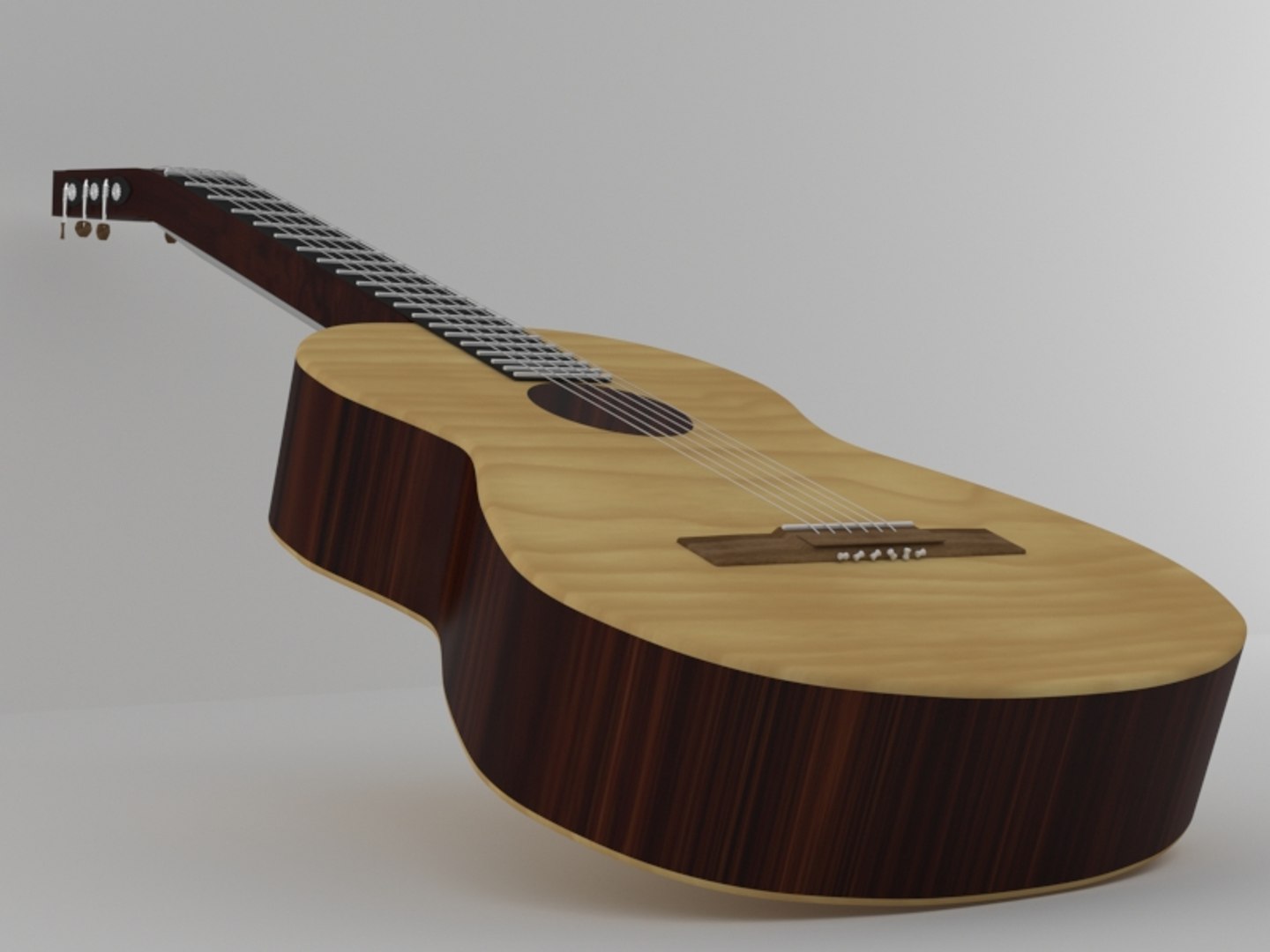 Klasik Gitar 3D Model - TurboSquid 1411682