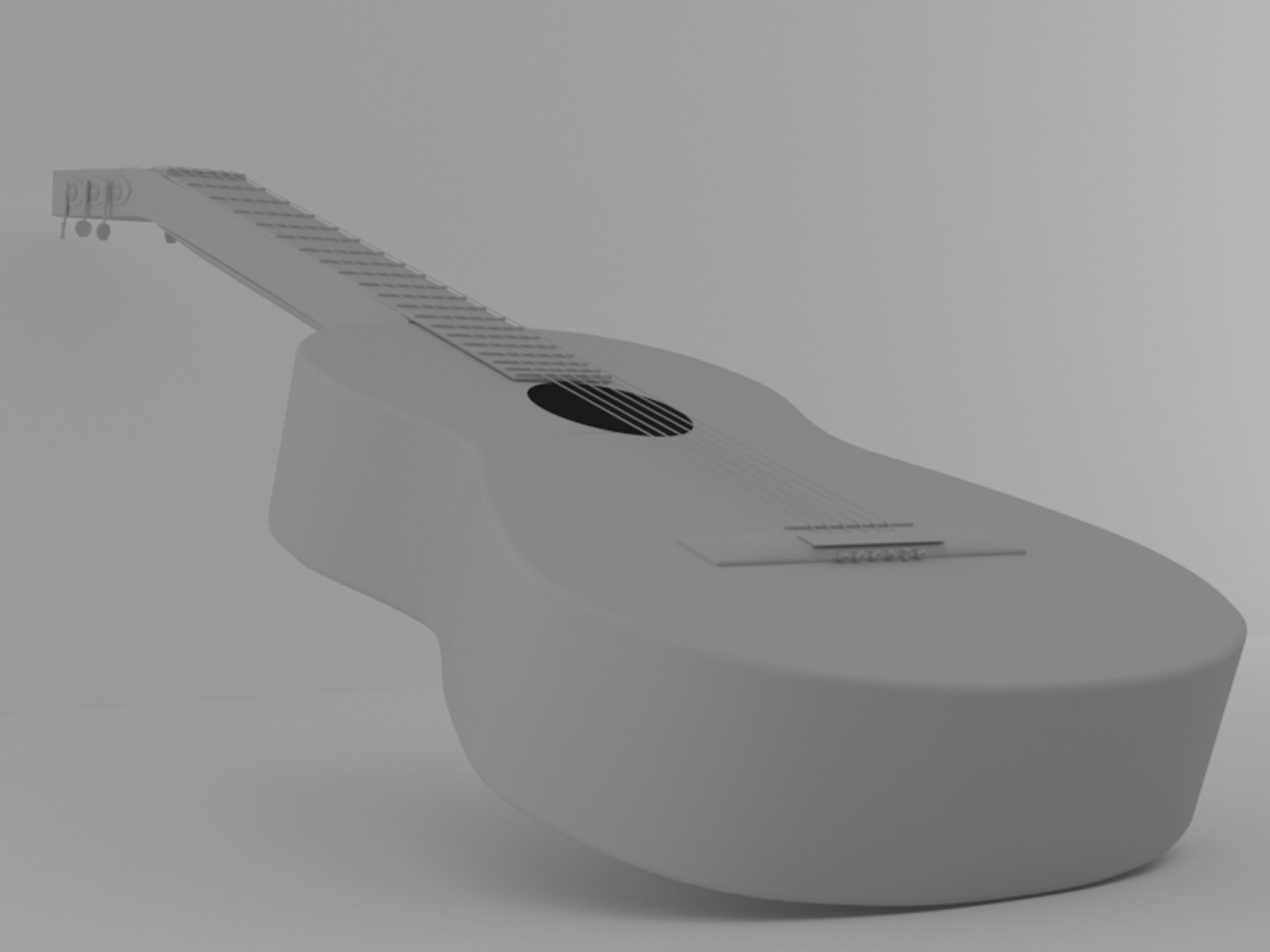 Klasik Gitar 3D Model - TurboSquid 1411682