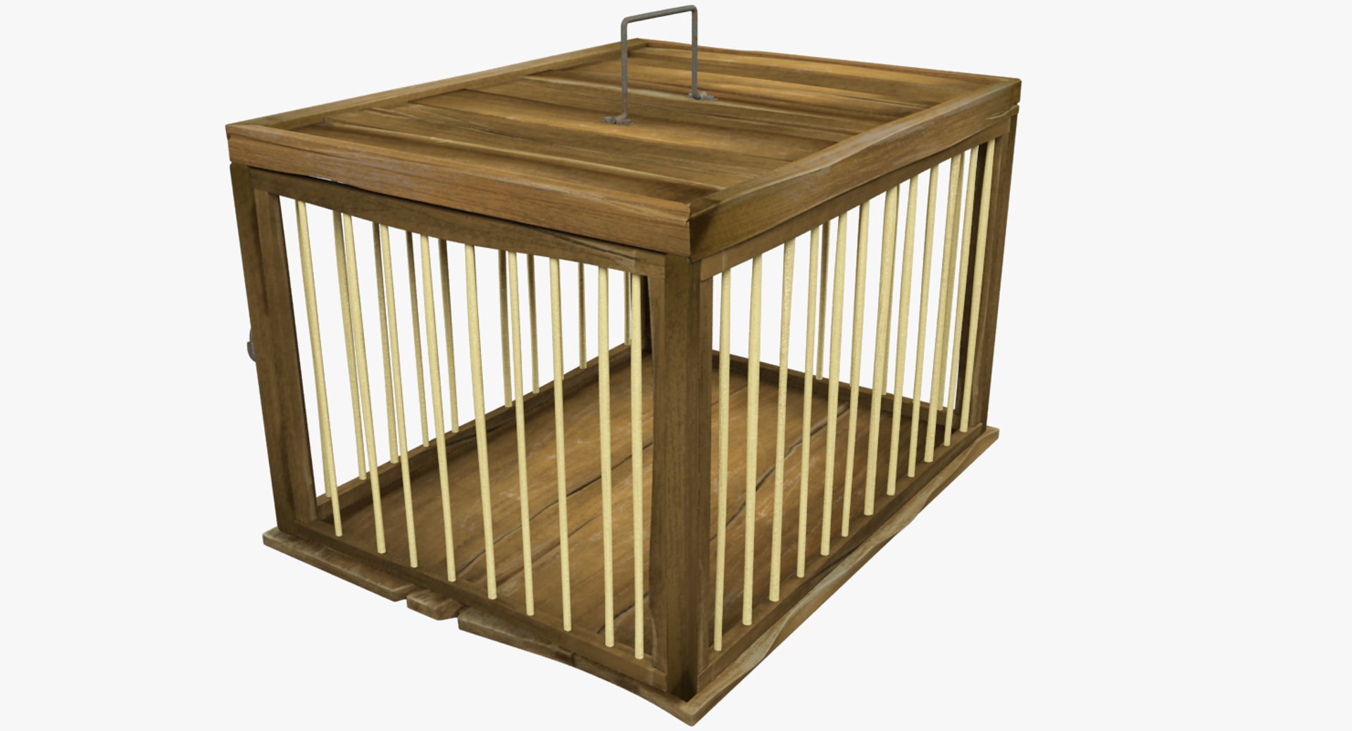 3D old cage - TurboSquid 1226971