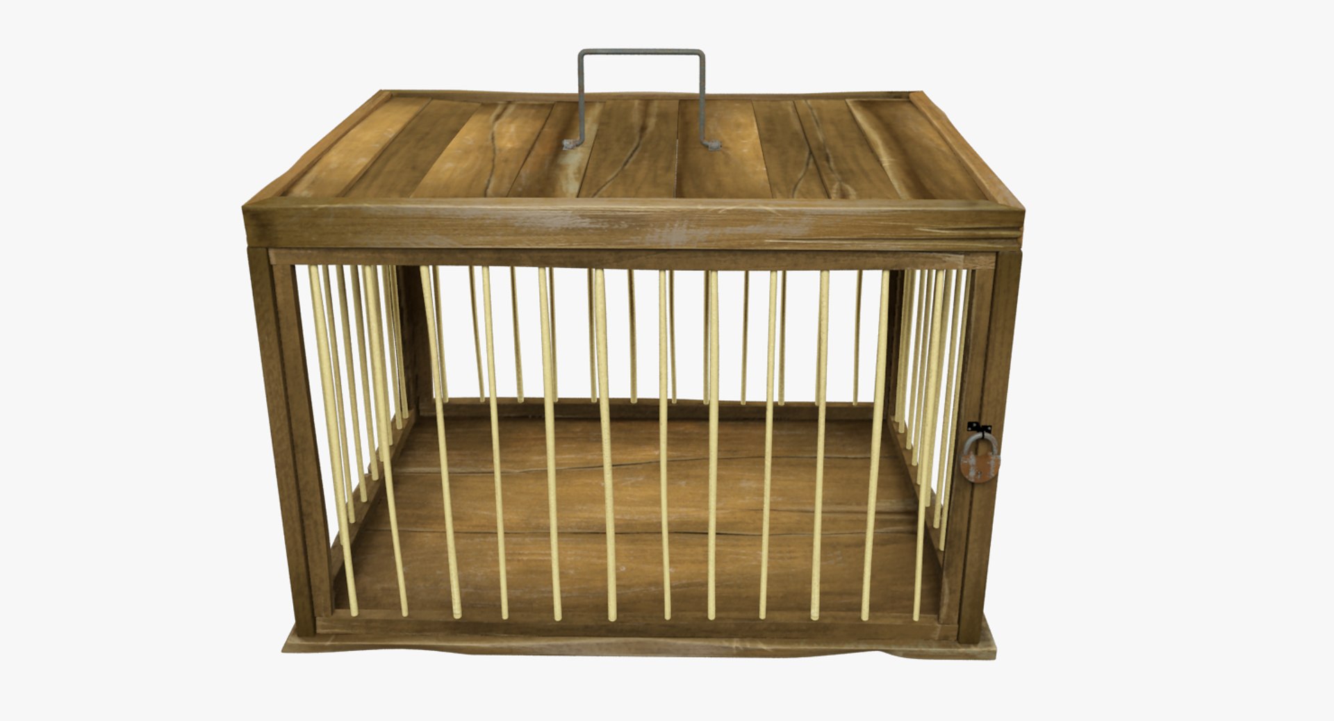 3D old cage - TurboSquid 1226971