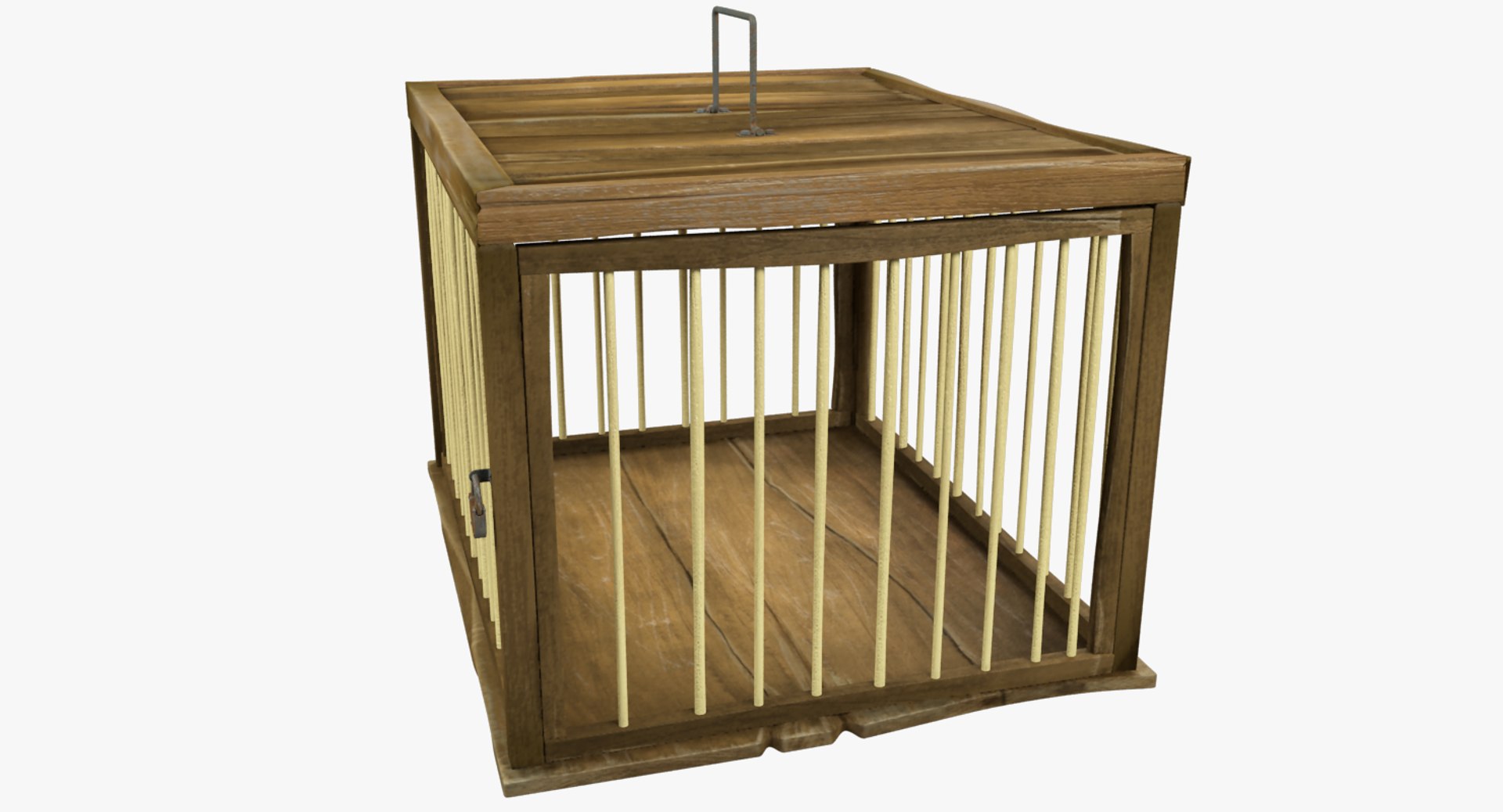 3D old cage - TurboSquid 1226971