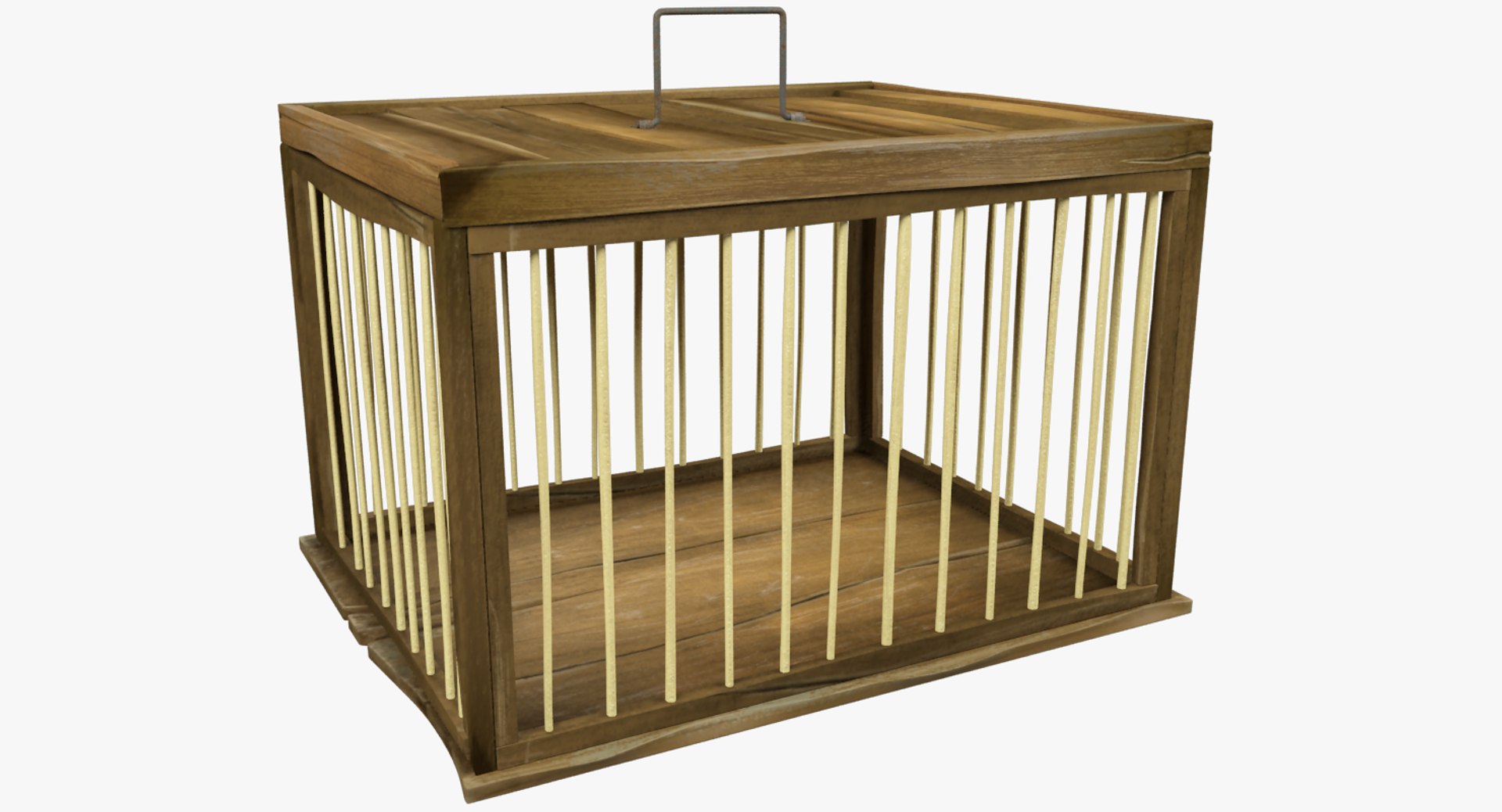 3D old cage - TurboSquid 1226971