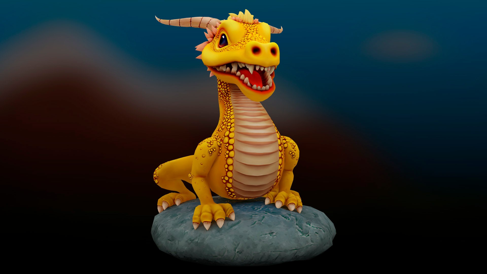 3D Dragon Model - TurboSquid 2150131