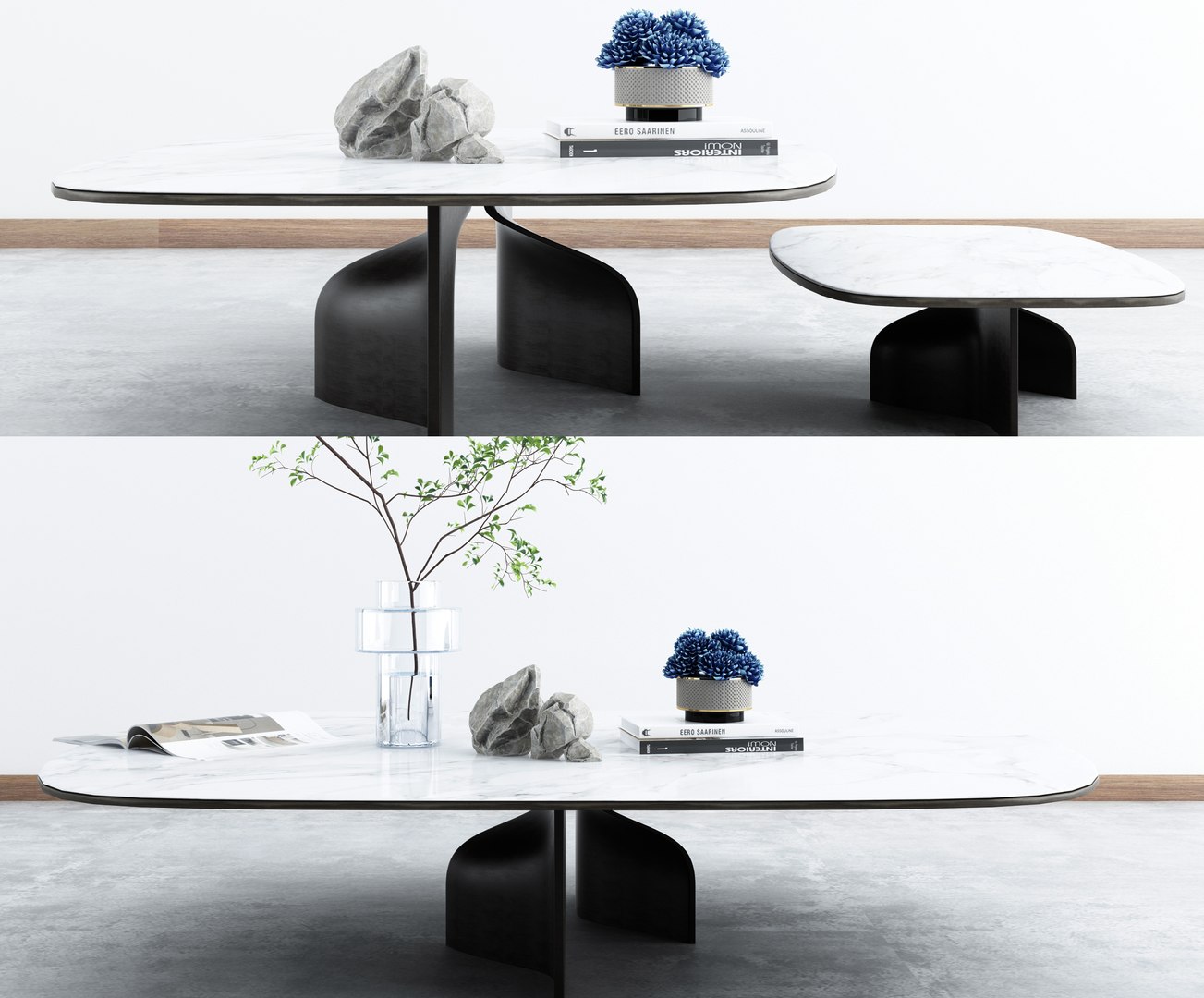 3D Modern coffee table model model - TurboSquid 2057470