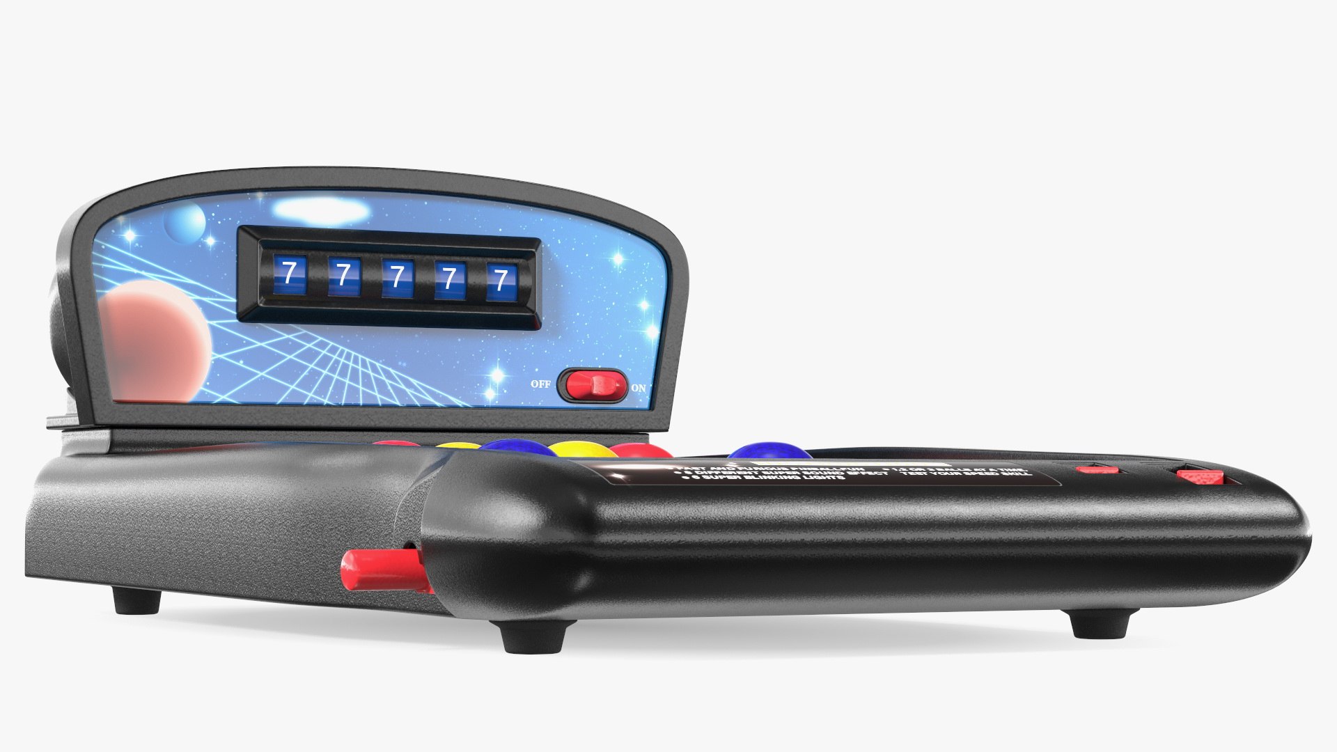 Space Mini Pinball Machine 3D - TurboSquid 1736734