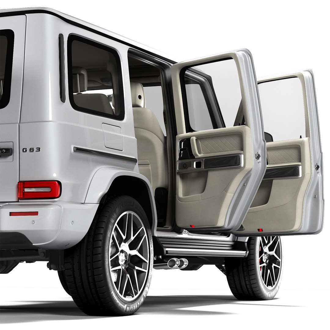 3D Mercedes Benz G Model - TurboSquid 1596892