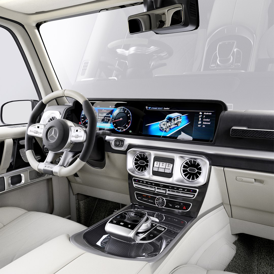 3D Mercedes Benz G Model - TurboSquid 1596892