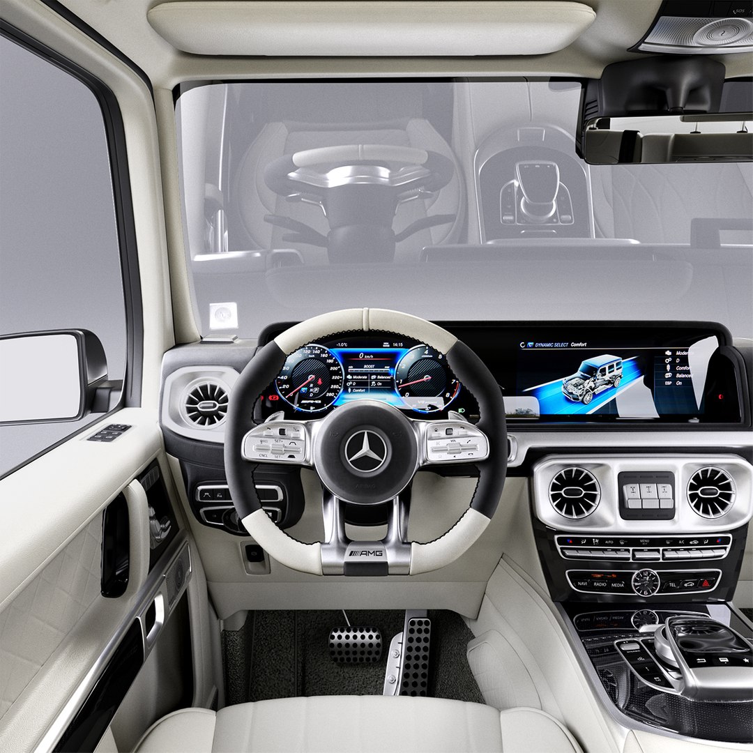 3D Mercedes Benz G Model - TurboSquid 1596892