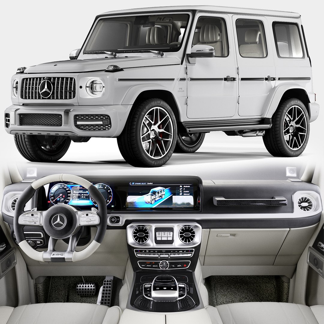 3D Mercedes Benz G Model - TurboSquid 1596892