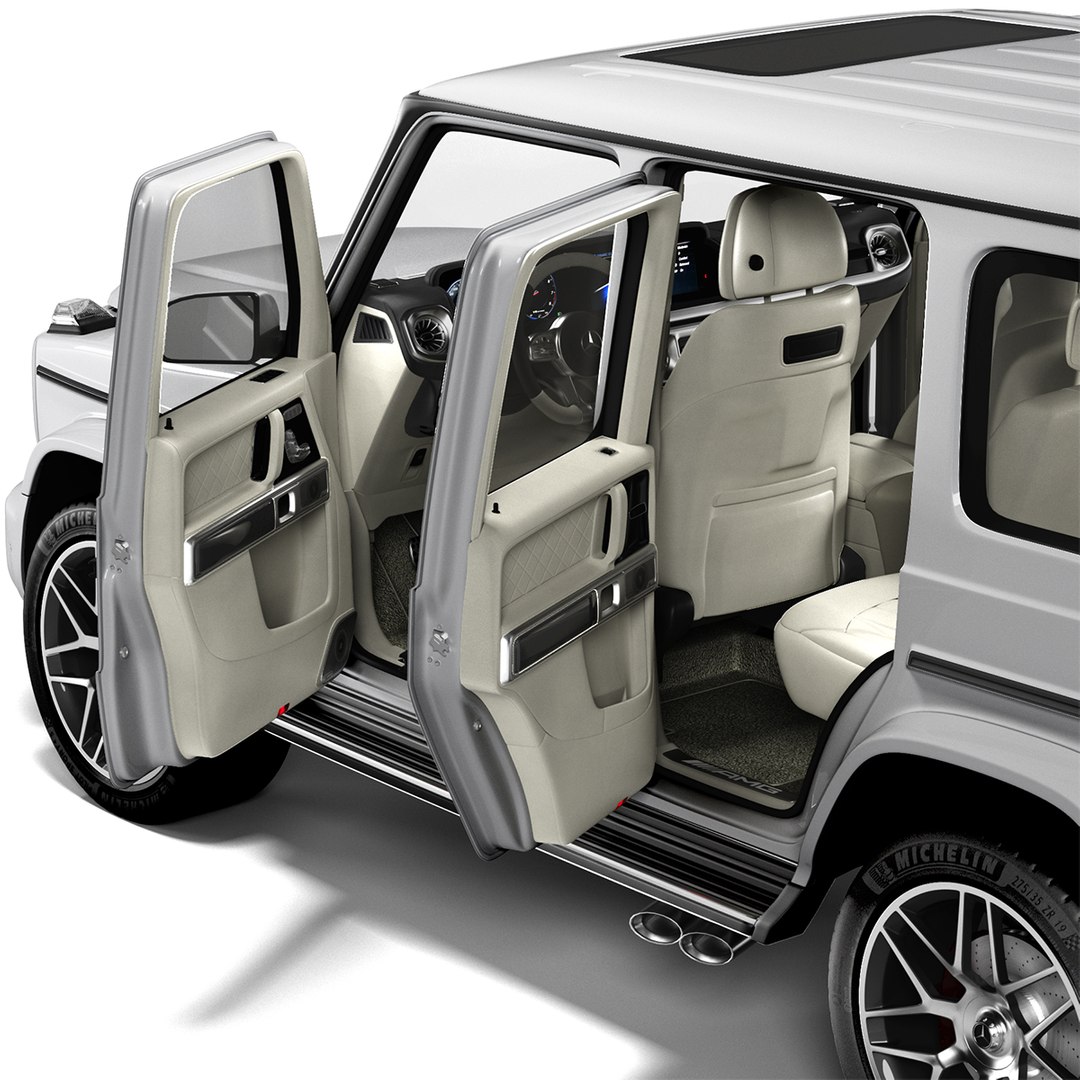 3D Mercedes Benz G Model - TurboSquid 1596892