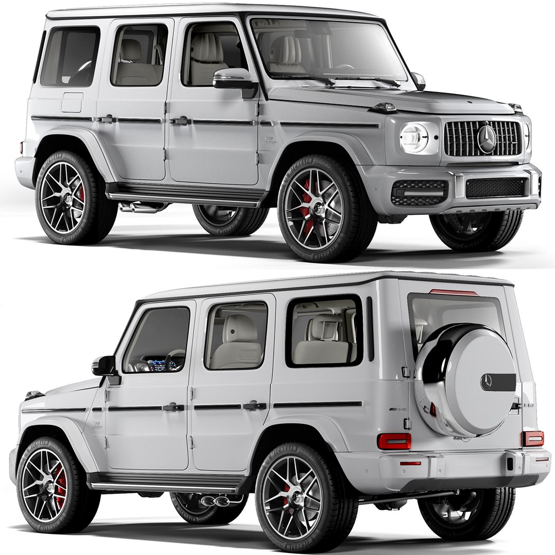 3D Mercedes Benz G Model - TurboSquid 1596892
