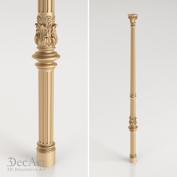 Free 3D Pillar Models | TurboSquid