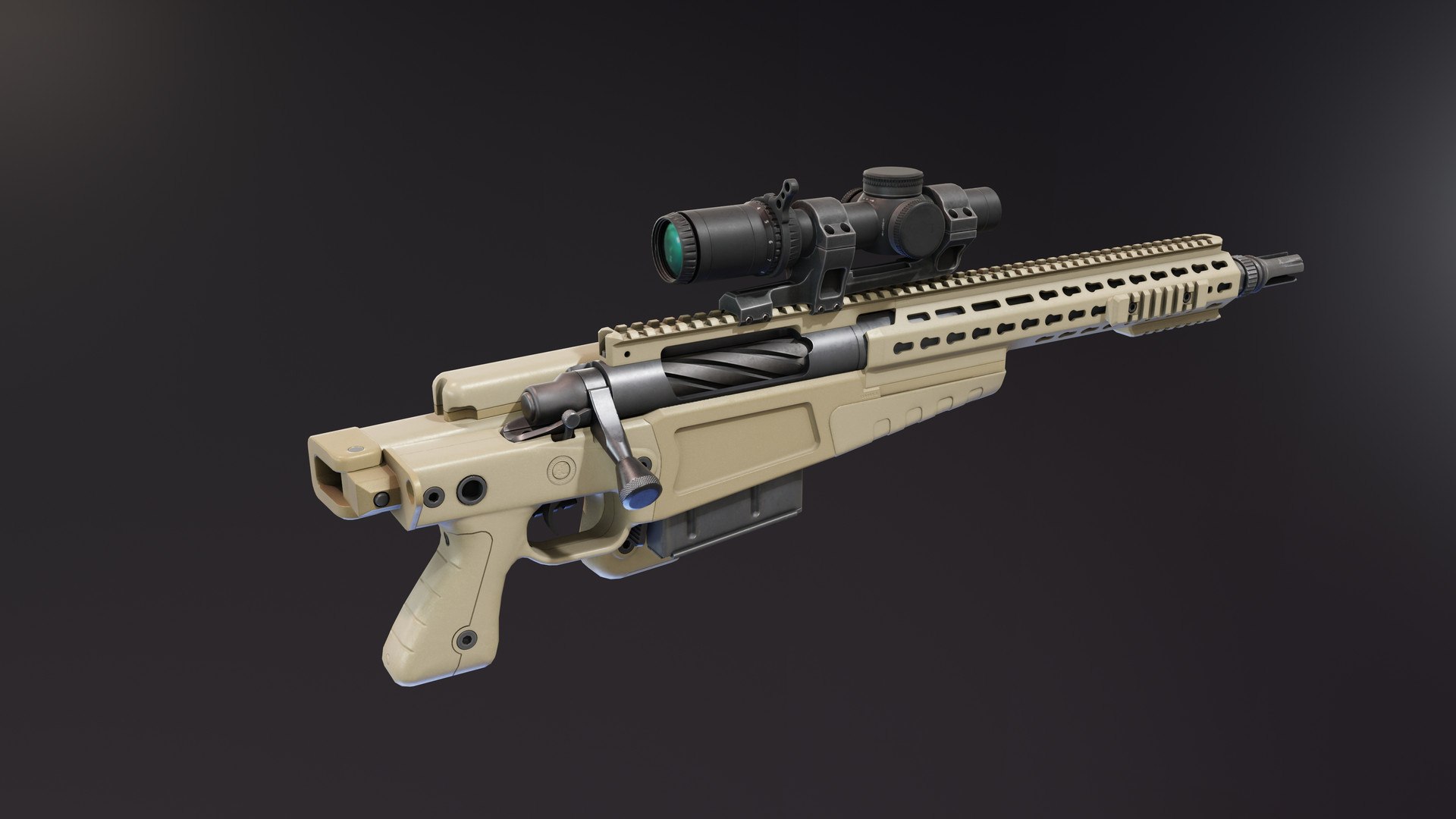 AICS MK13 Mod7 Model - TurboSquid 2182069