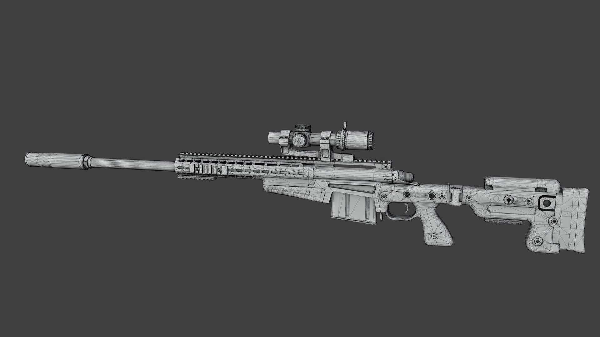 AICS MK13 Mod7 Model - TurboSquid 2182069