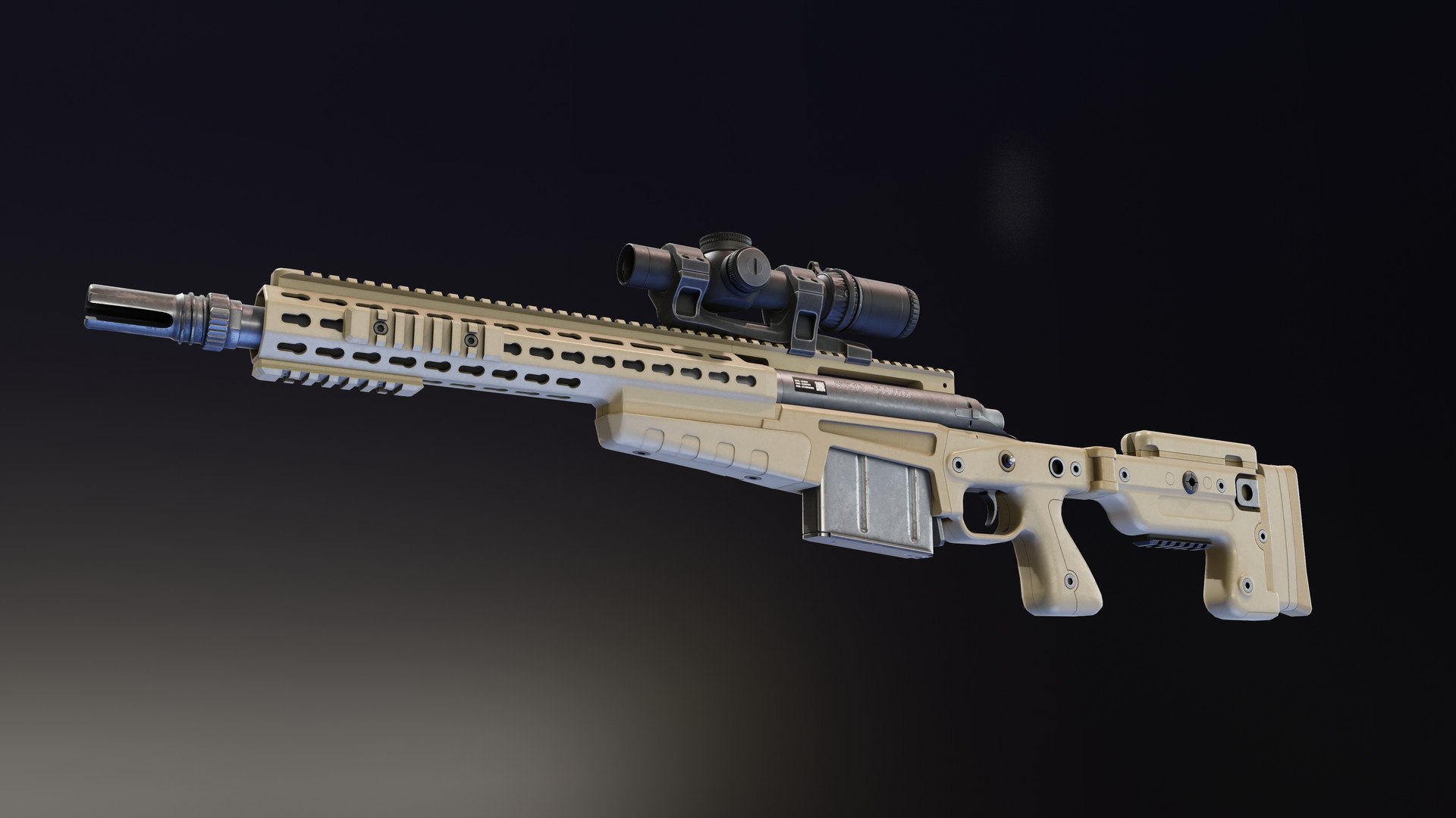 AICS MK13 Mod7 Model - TurboSquid 2182069