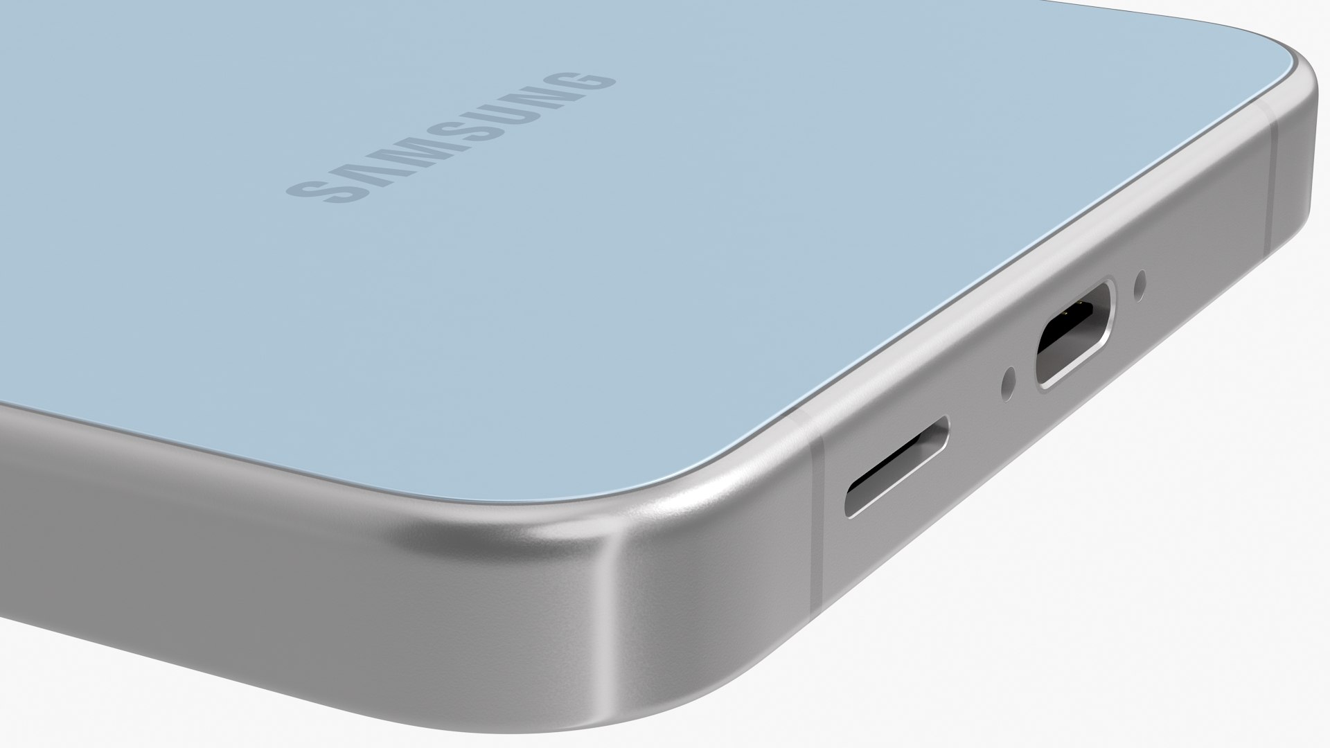 Samsung Galaxy S24 FE Blue 3D Model - TurboSquid 2285735