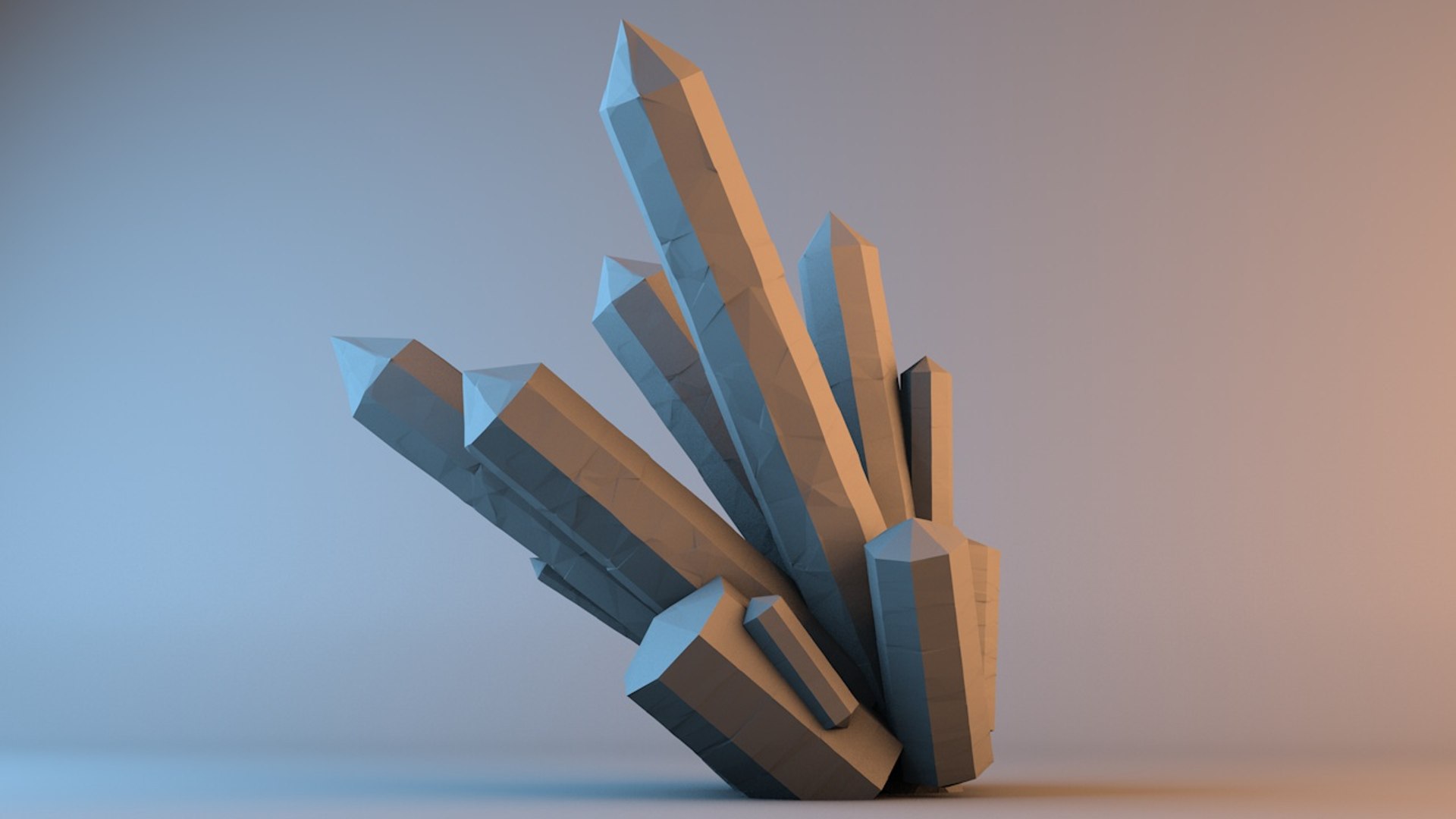 3D Mineral Crystals 1 Model - TurboSquid 1156059