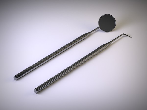 instrument modelled mirror 3d 3ds