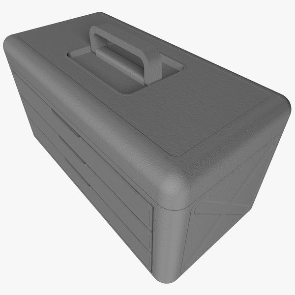 basic tool box 3d model