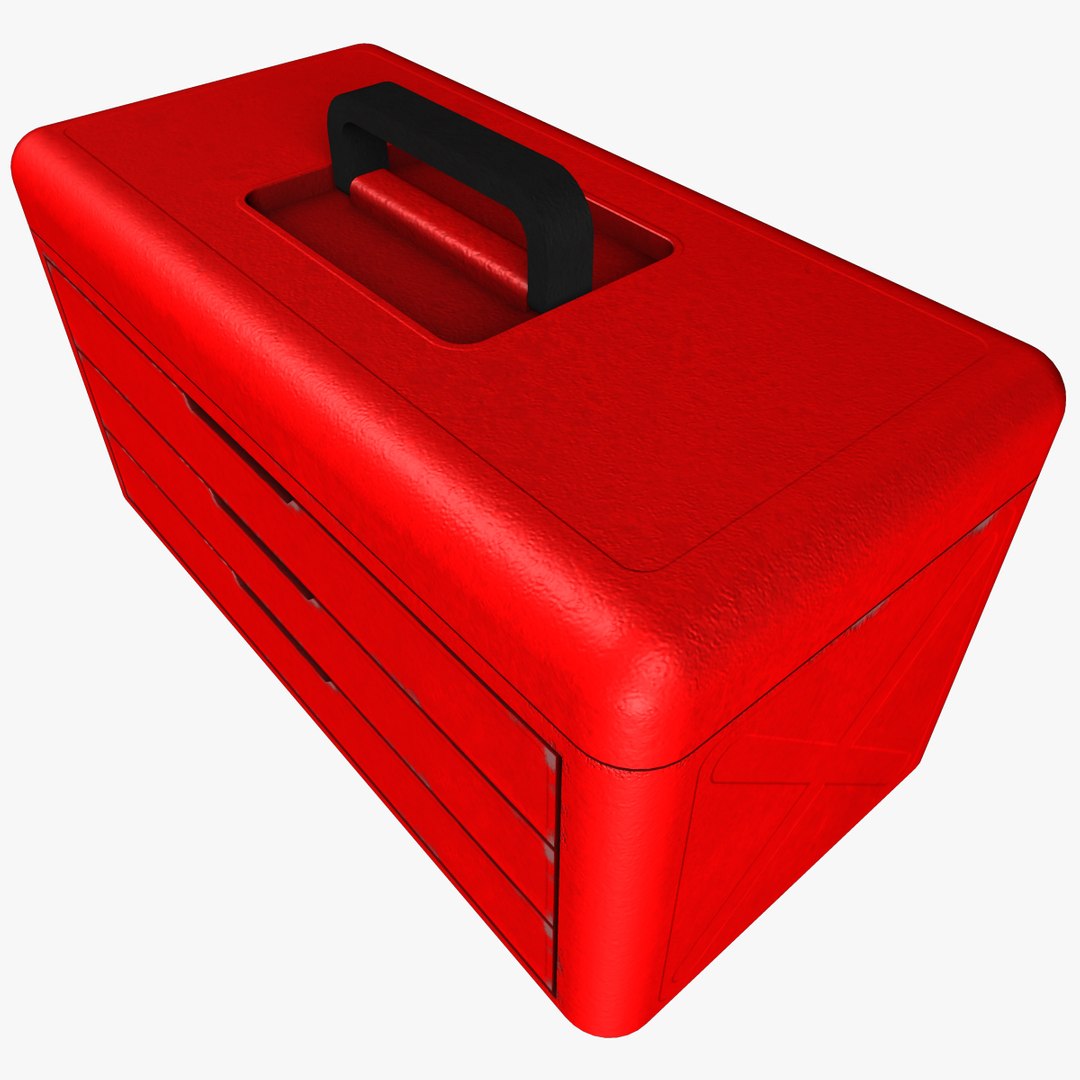 Basic Tool Box 3d Model