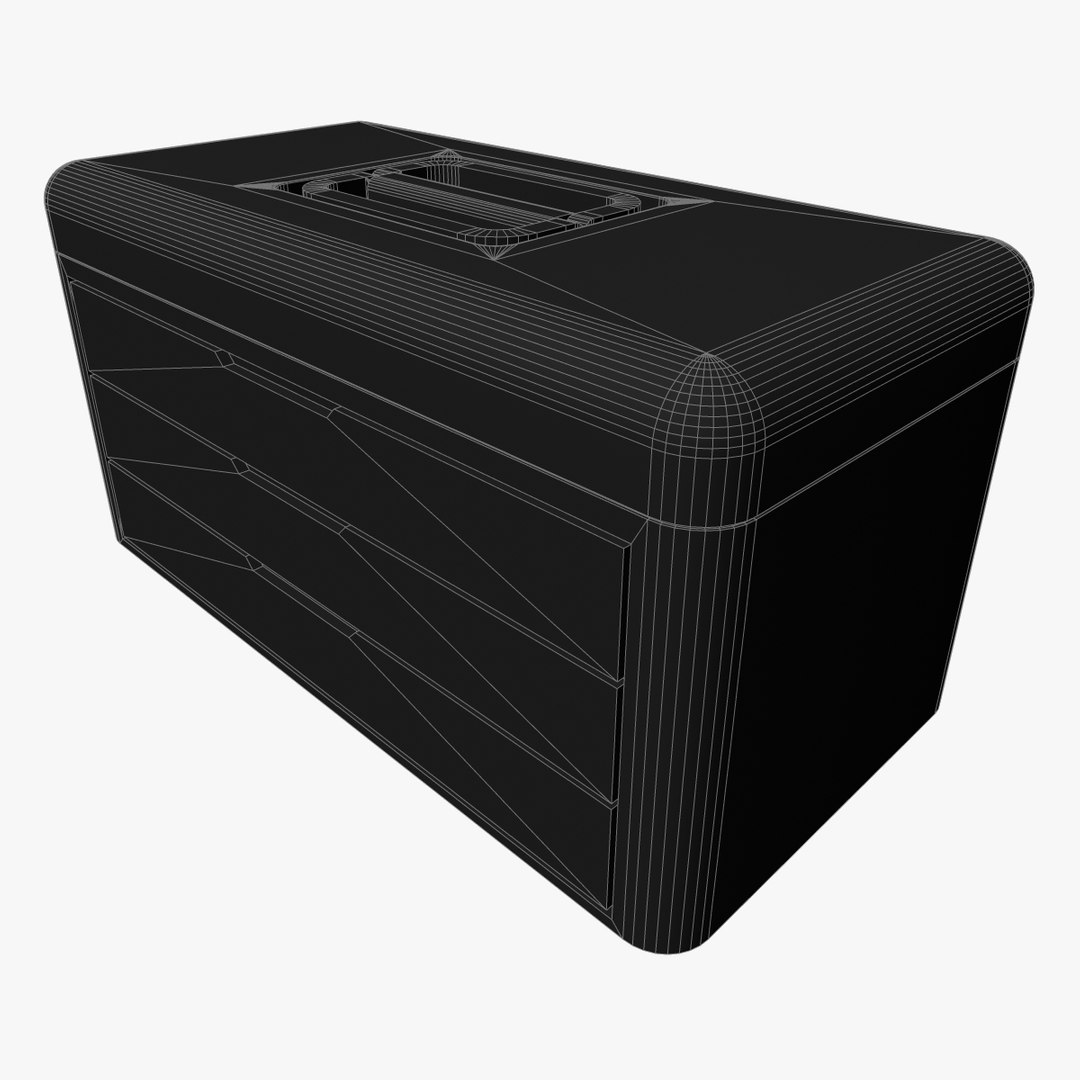 Basic Tool Box 3d Model